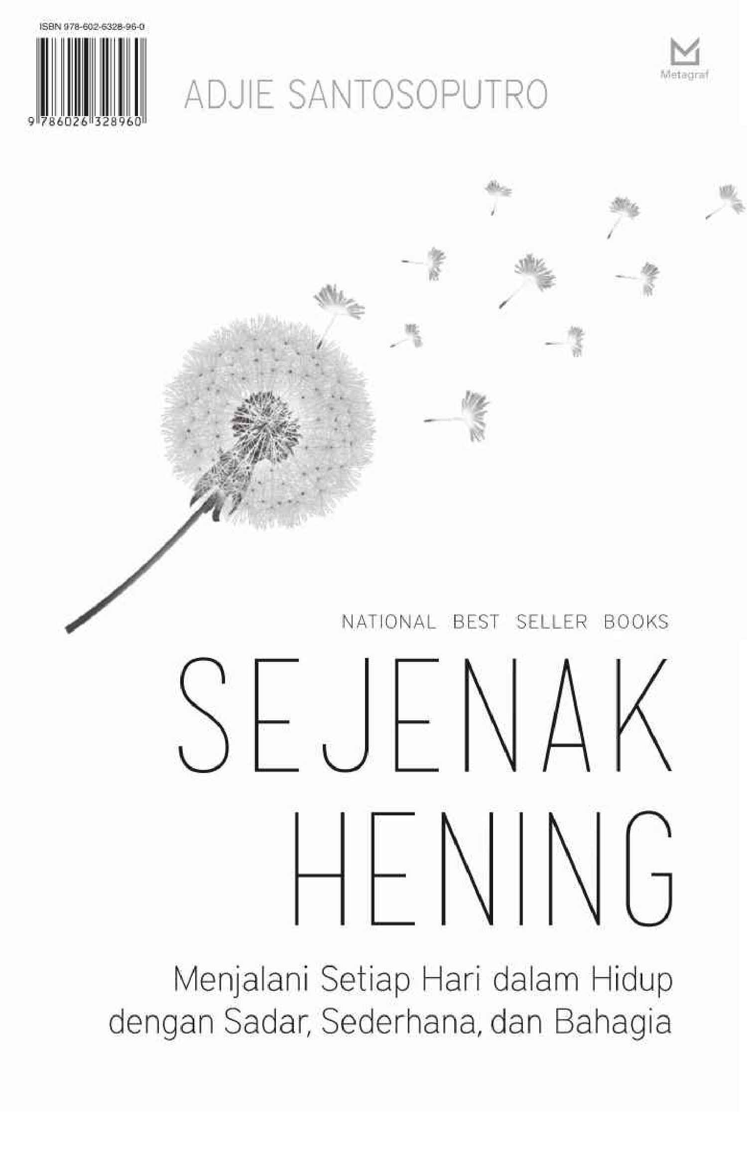 Baca Sejenak Hening Ebook Gratis PDF | PERPUS